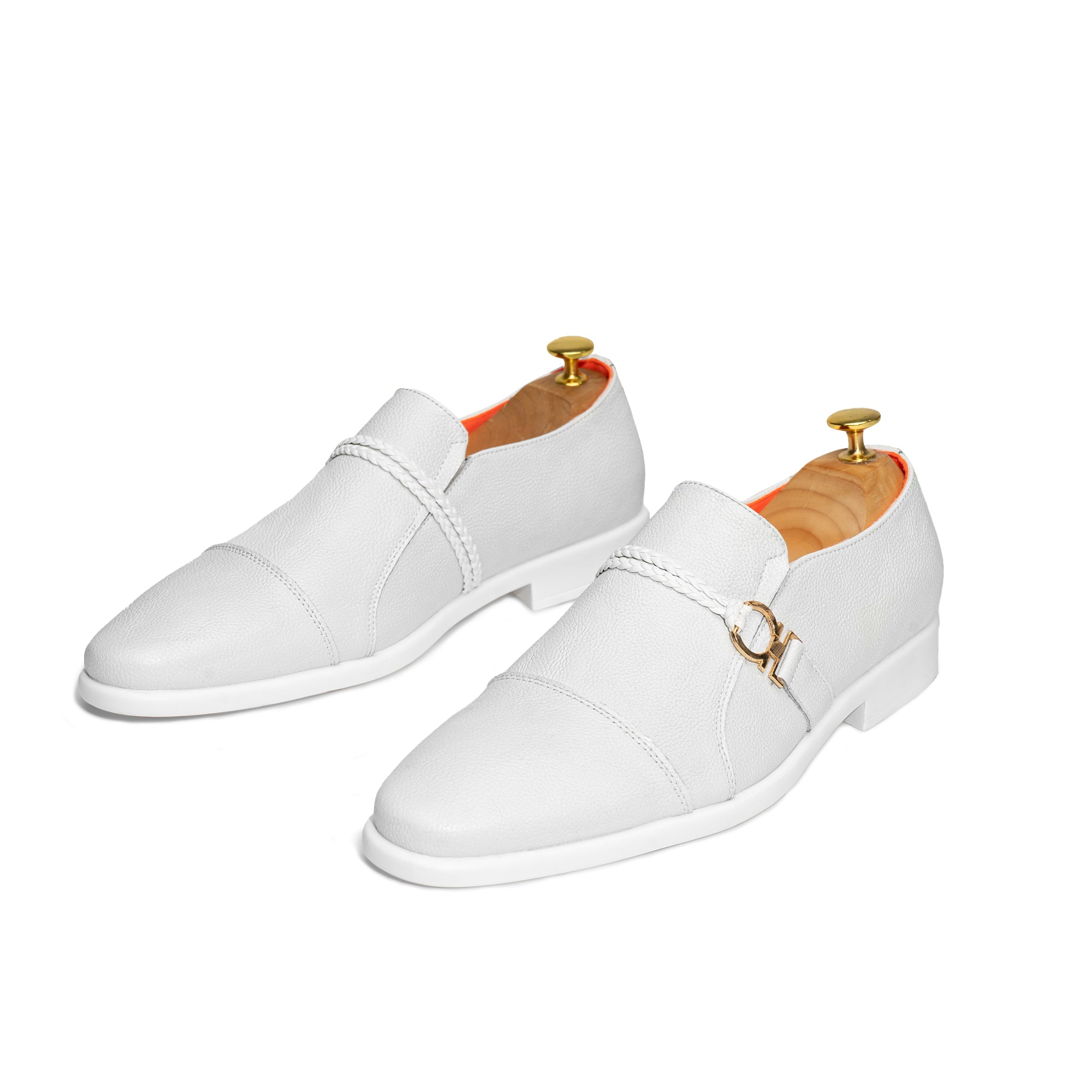 The Cuban L TAYNO Leather Cap Toe Loafer